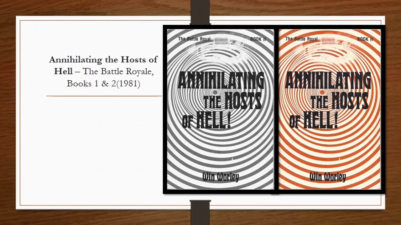 Win Worley -Books about deliverance from demons (2017) - YouTube