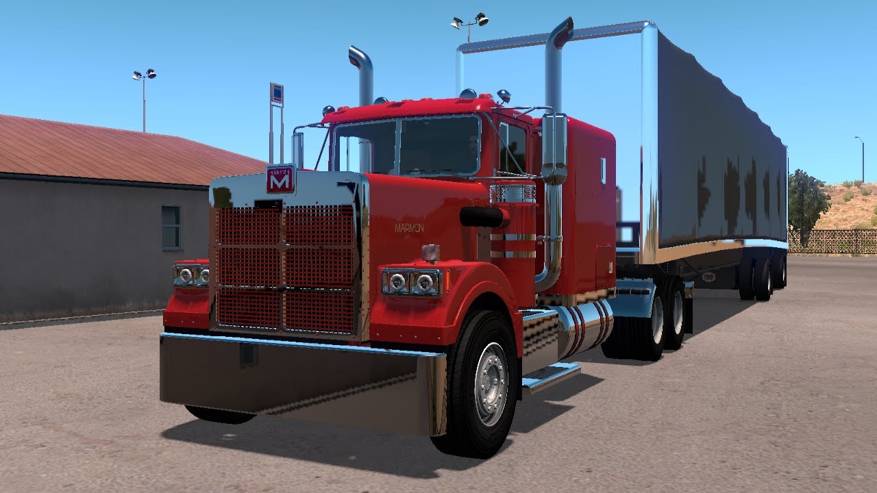 (ATS 1.39) Marmon 57P 1987 + Mac Trailer Pinga (Classic Truck Mod ...
