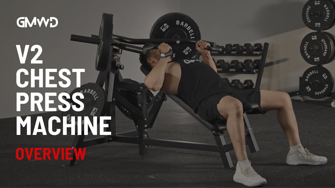 GMWD Chest Press Machine V2 | Product Overview - YouTube