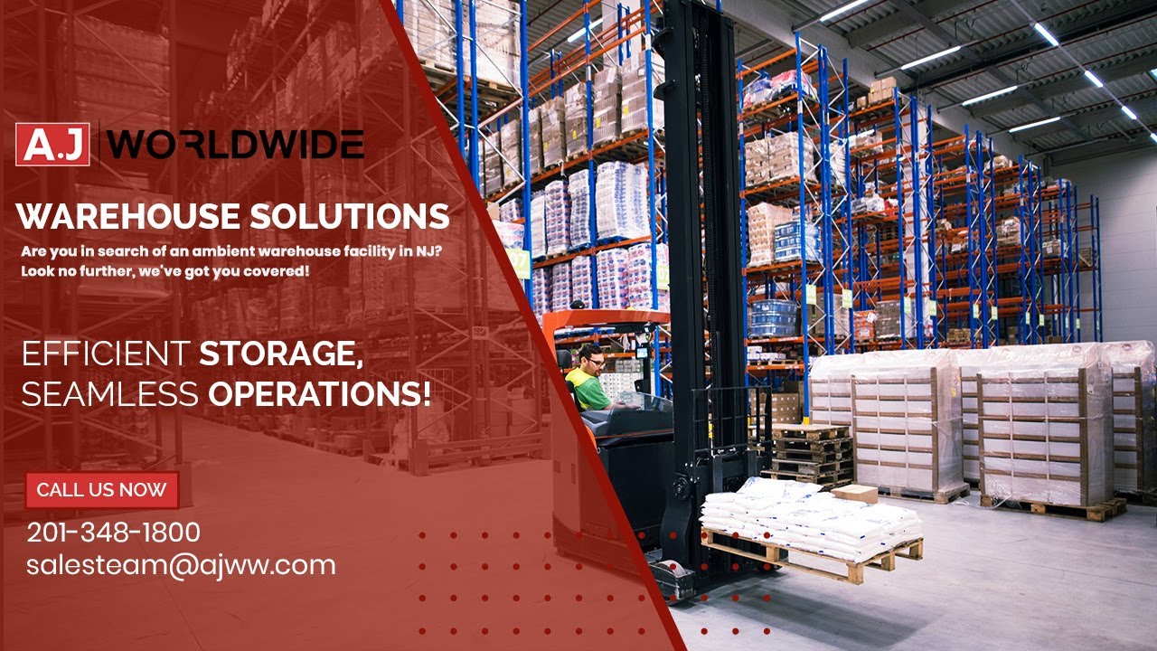 AJ Worldwide Services | Warehouse Solutions | 3PL | New Jersey - YouTube