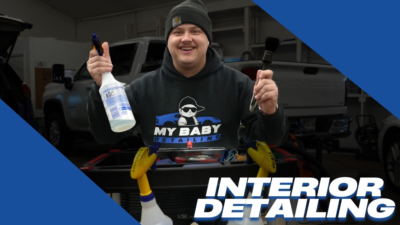 How we do a INTERIOR DETAIL at My Baby Detailing! - YouTube