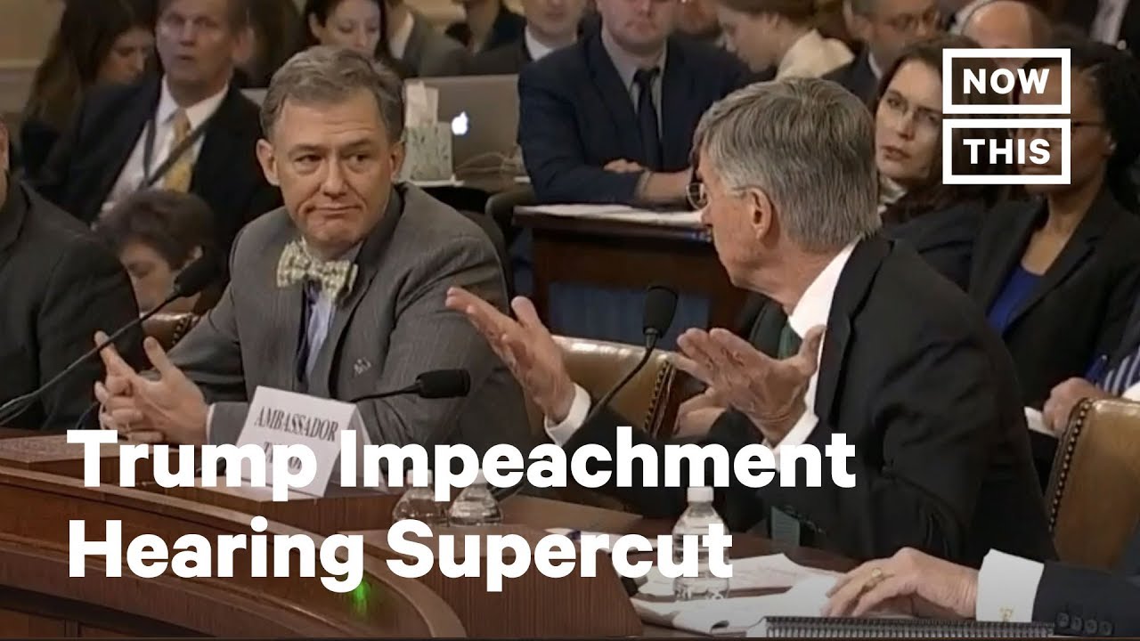 Trump Impeachment Hearing Highlights - Nov. 13 Supercut | NowThis - YouTube