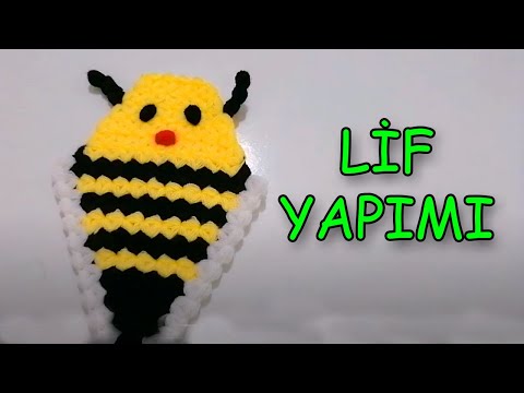 Arı Kese Lif Örgü Lif Yapımı ✅️ Kendi Tasarımım ✅️ Lif Modelleri
