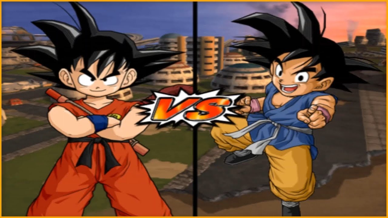 Dragon Ball Z Budokai Tenkaichi 3 - Kid Goku VS Goku (GT) [Request ...