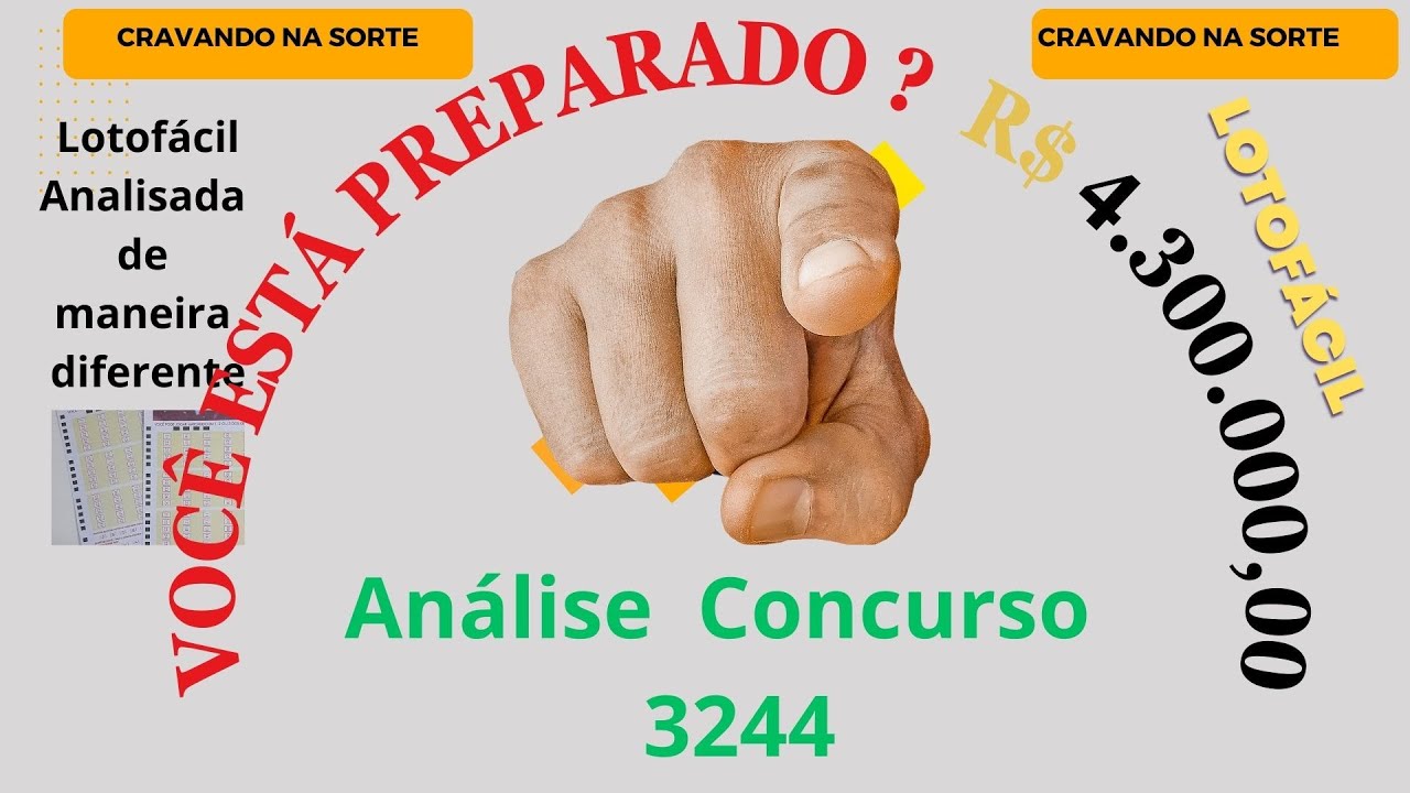 EM BUSCA DA PONTUAÇÃO MÁXIMA NO CONCURSO 3244 DA LOTOFÁCIL - YouTube