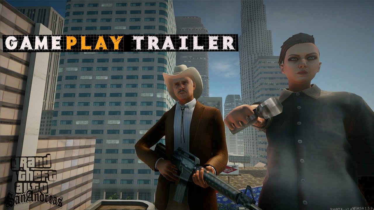Gta San Andreas - Gameplay Trailer By Graphic Mod (MTA) - YouTube