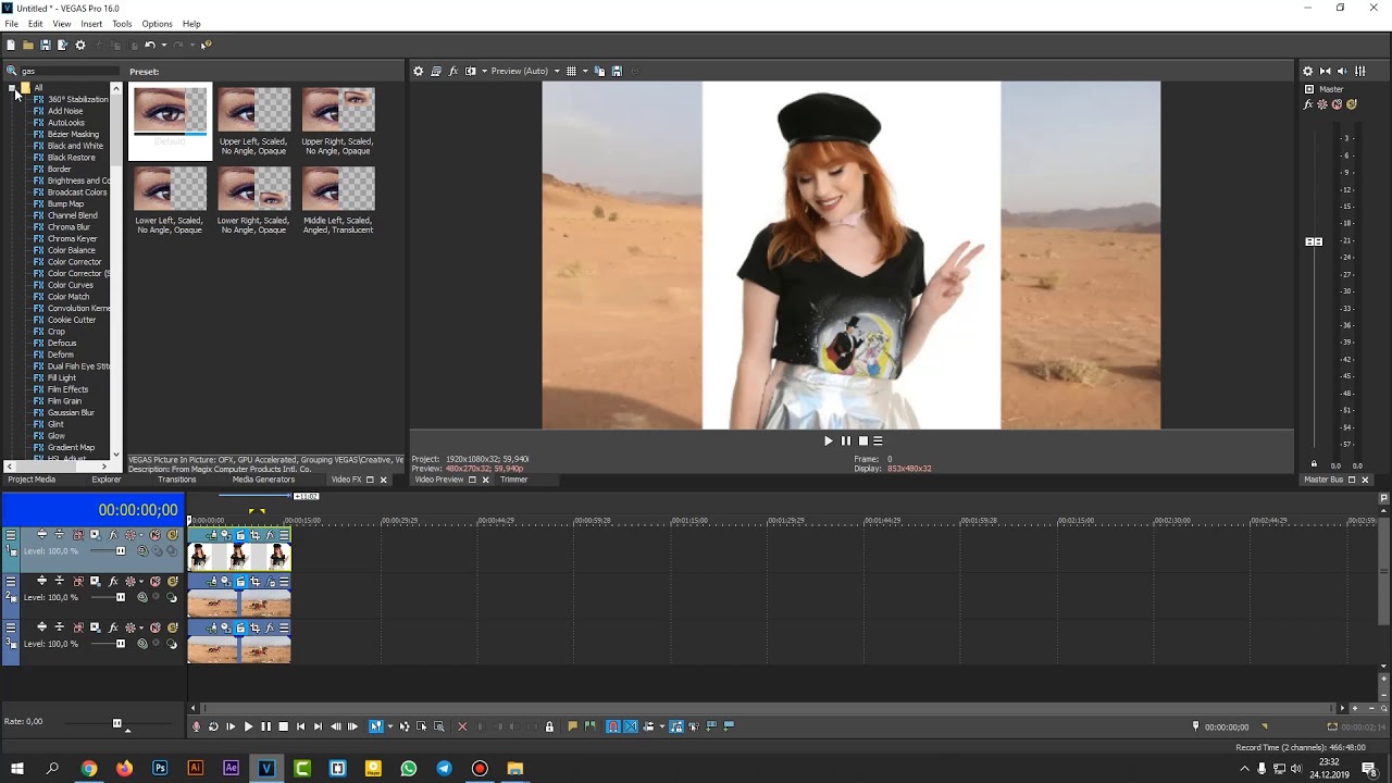 77- Vegas Pro 16 Dersleri - Track Motion Image - Hareketli Resim Ekleme ...