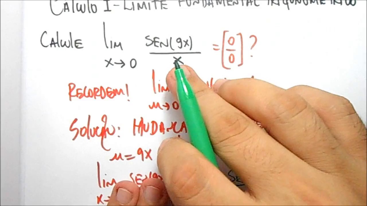 Cálculo I - Limite Fundamental Trigonométrico - YouTube
