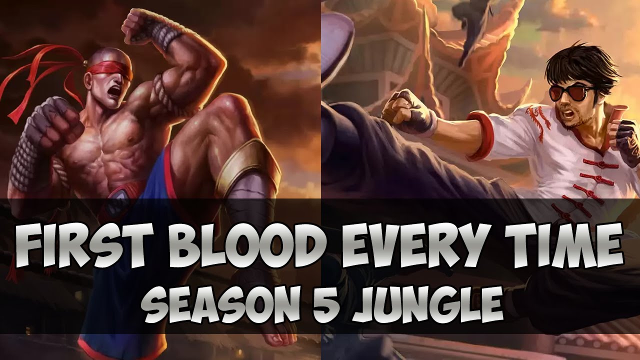 League Of Legends - Season 5 Jungle | Get First Blood Every Game - YouTube