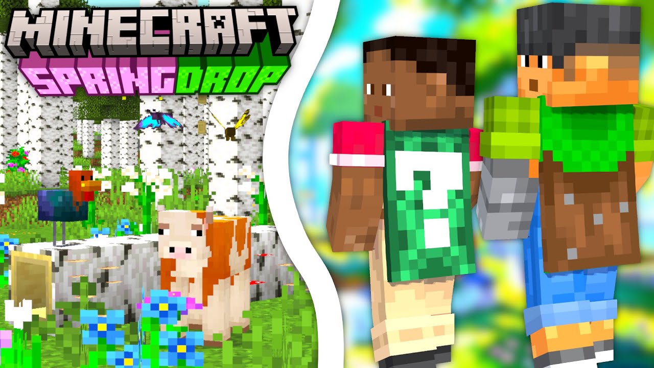 NA TYM SKUPI SIĘ NOWA AKTUALIZACJA Minecraft Spring Drop! NOWE ...