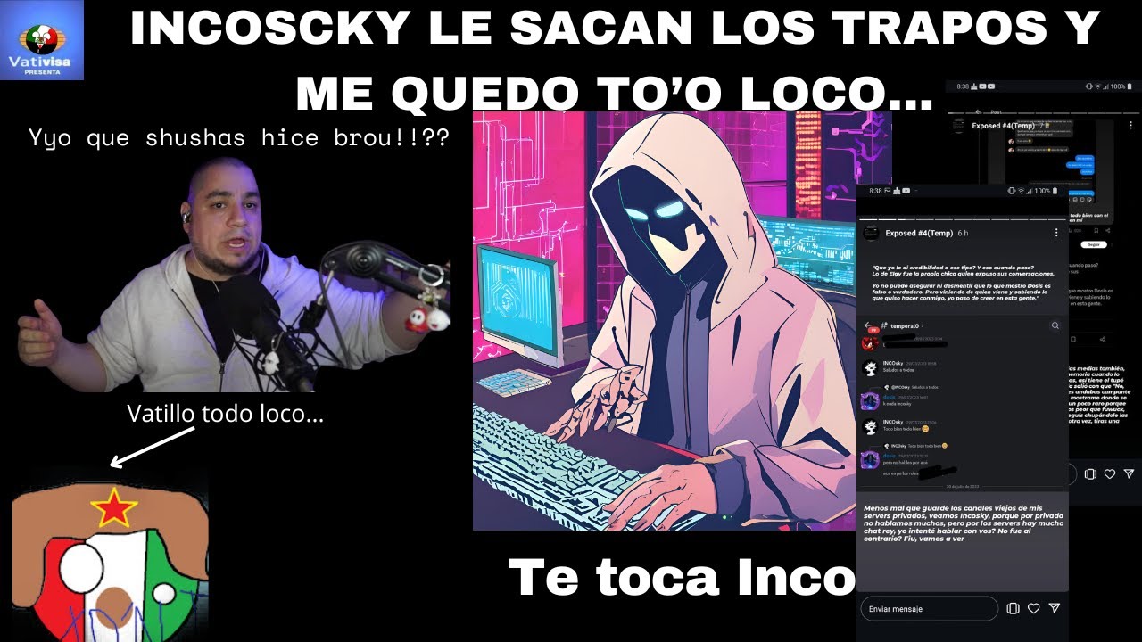 Video de Emergencia| Incosky le sacan sus trapos y me quedo todo loco ...