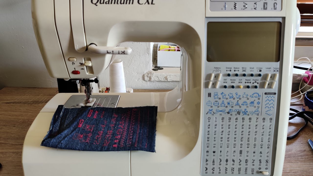 Singer Quantum CXL Sewing Machine - YouTube