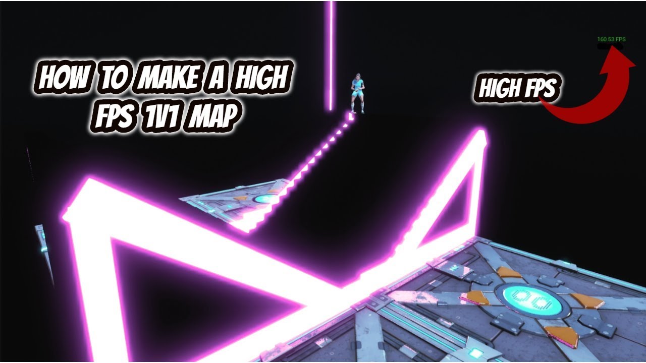 how to build high FPS 1v1 maps in Fortnite Creative - YouTube