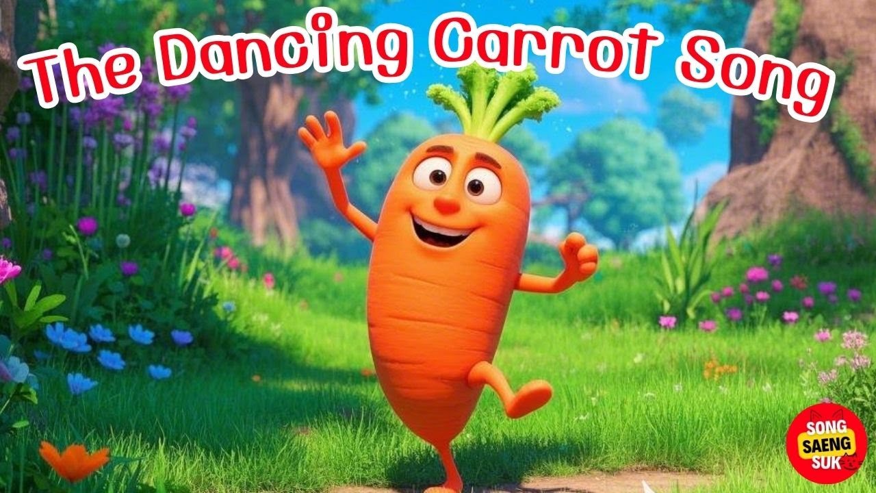 The Dancing Carrot Song: A Fun and Wholesome Dance Party for Kids - YouTube