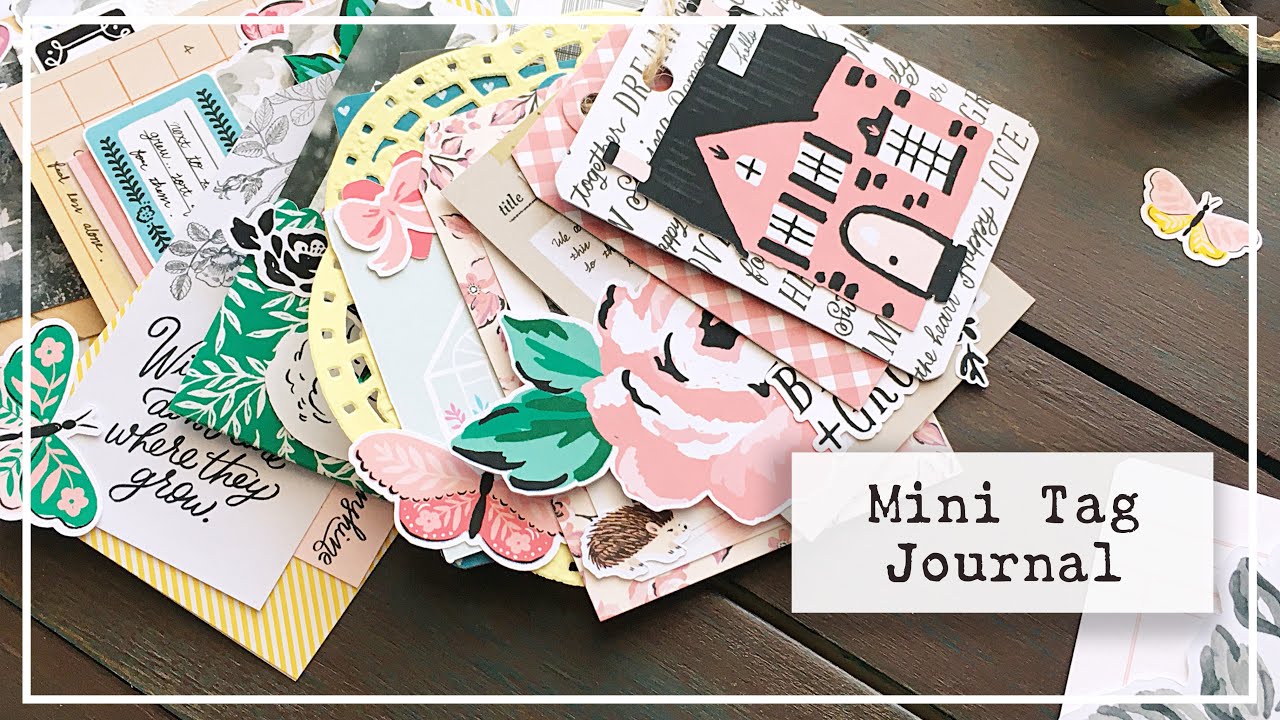 Tag Journal Flip-Through | Deconstructed Journal | Garden Party ...