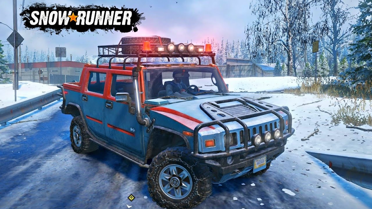 HUMMER H2 |SNOWRUNNER |OFF ROAD |ALASKA |PS4 |PT-BR - YouTube