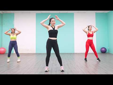 25-minütiges, einfaches Aerobic-Tanz-Workout für Anfänger | Schnelle Fettverbrennung