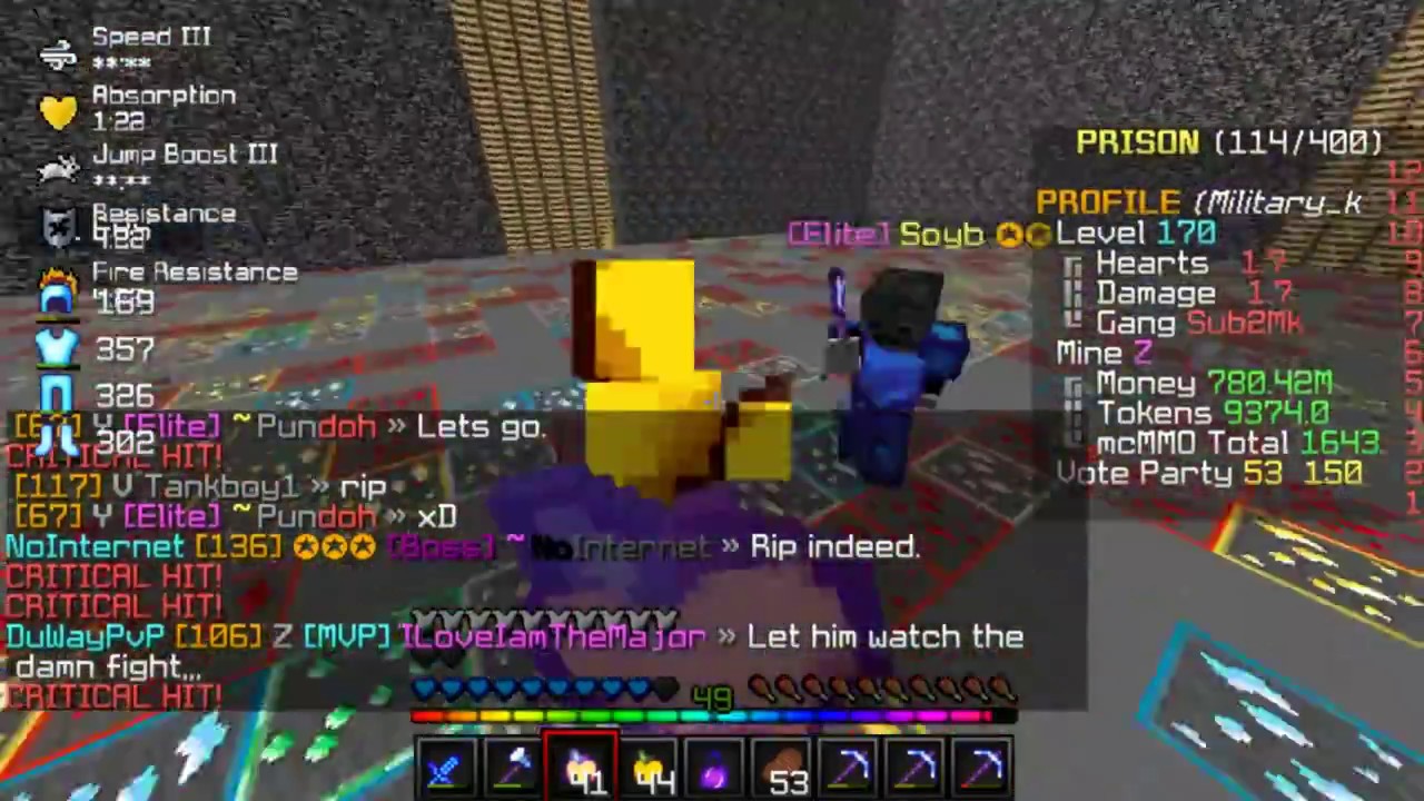 Mk's Prison PvP Tournament !! Watch till the end !! - YouTube