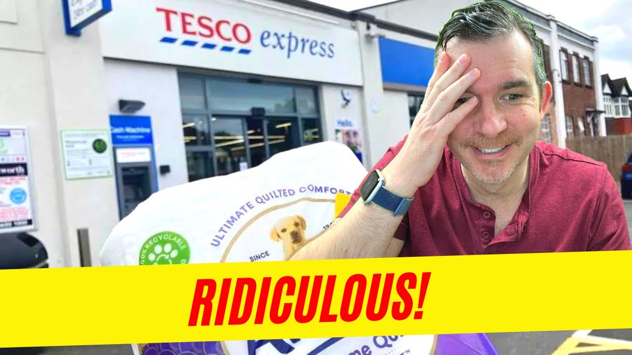 Tesco security OVERLOAD! - YouTube