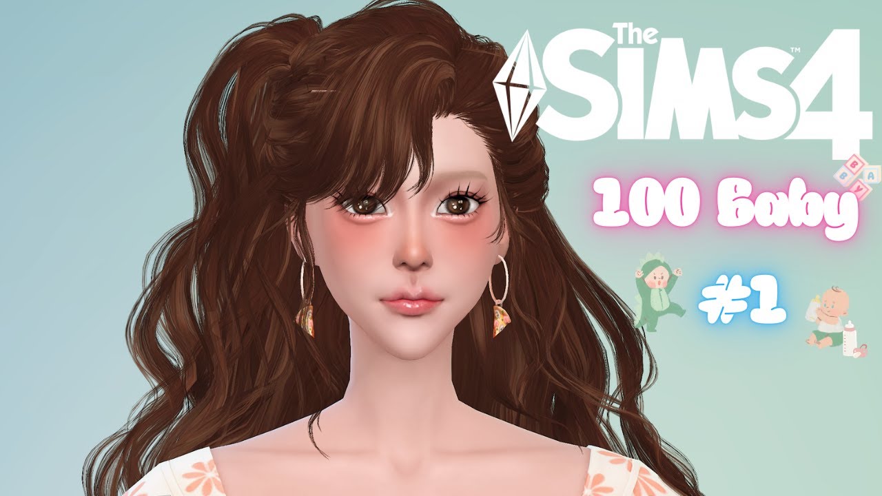 🥼100 Baby Challenge ll The Sims 4 EP 01 - YouTube