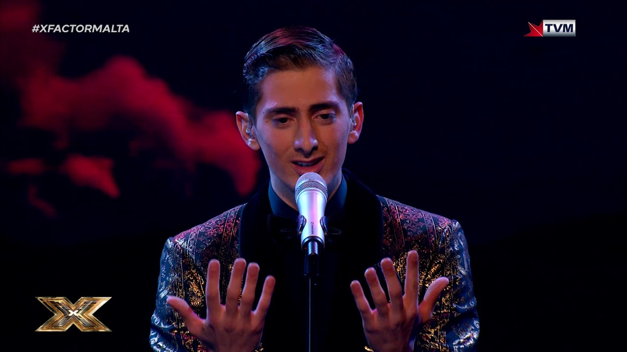 Karl Schembri performs an all-time classic | X Factor Malta Season 02 ...