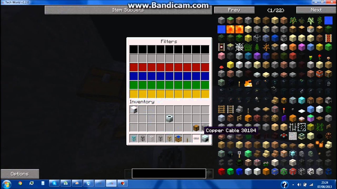 Minecraft ftb tutorial Basic quarry sorting machine - YouTube
