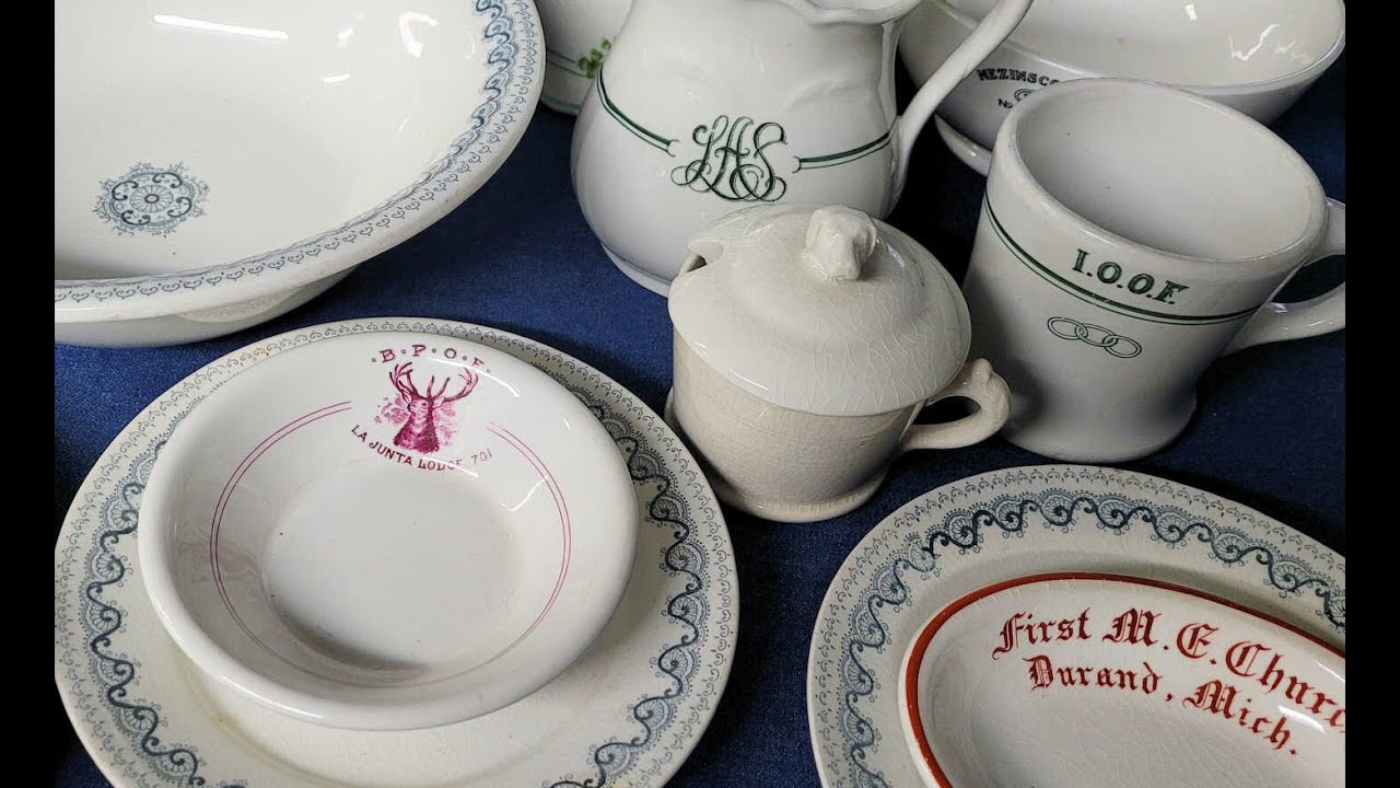 144: Vintage Hotel Ware and Special Orders - YouTube
