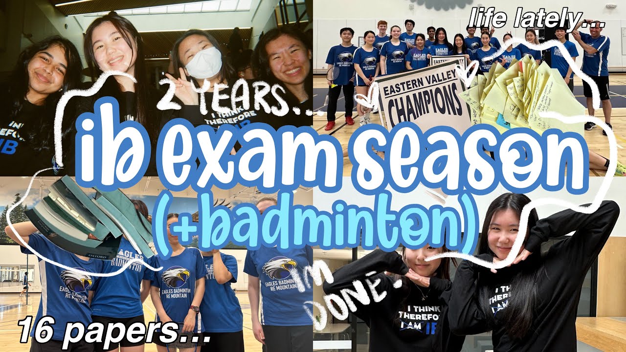 ib exam season +badminton - YouTube