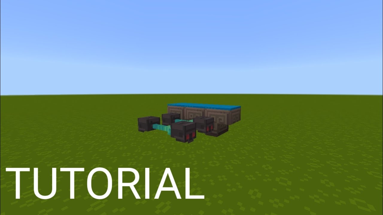Minecraft Tutorial: How To Make A Dumbbell - YouTube