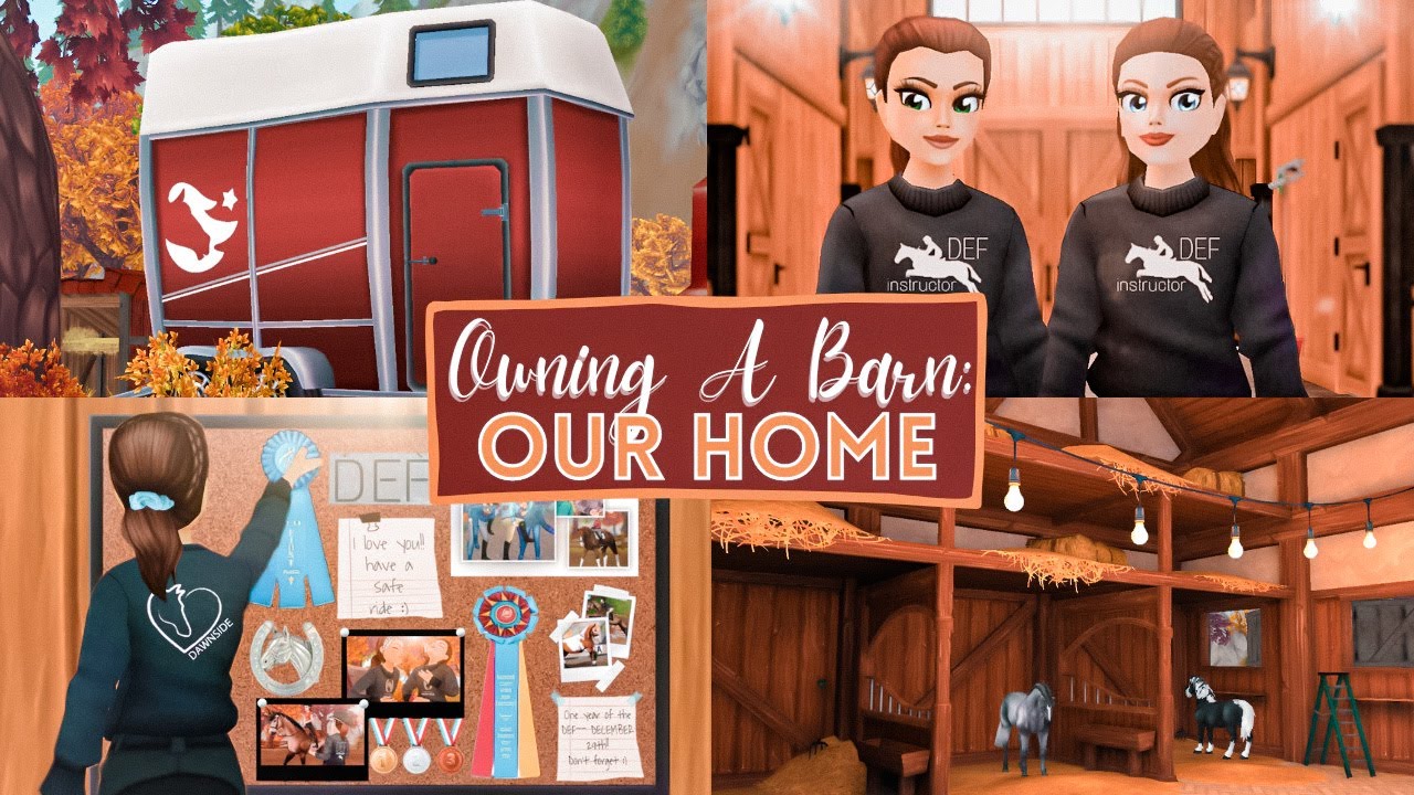 Owning A Barn: Our Home🐴 || Star Stable Online RRP - YouTube