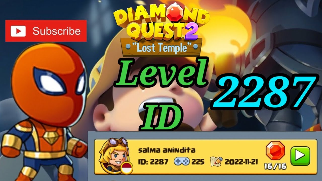 Diamond Quest 2 level ID 2287 - YouTube