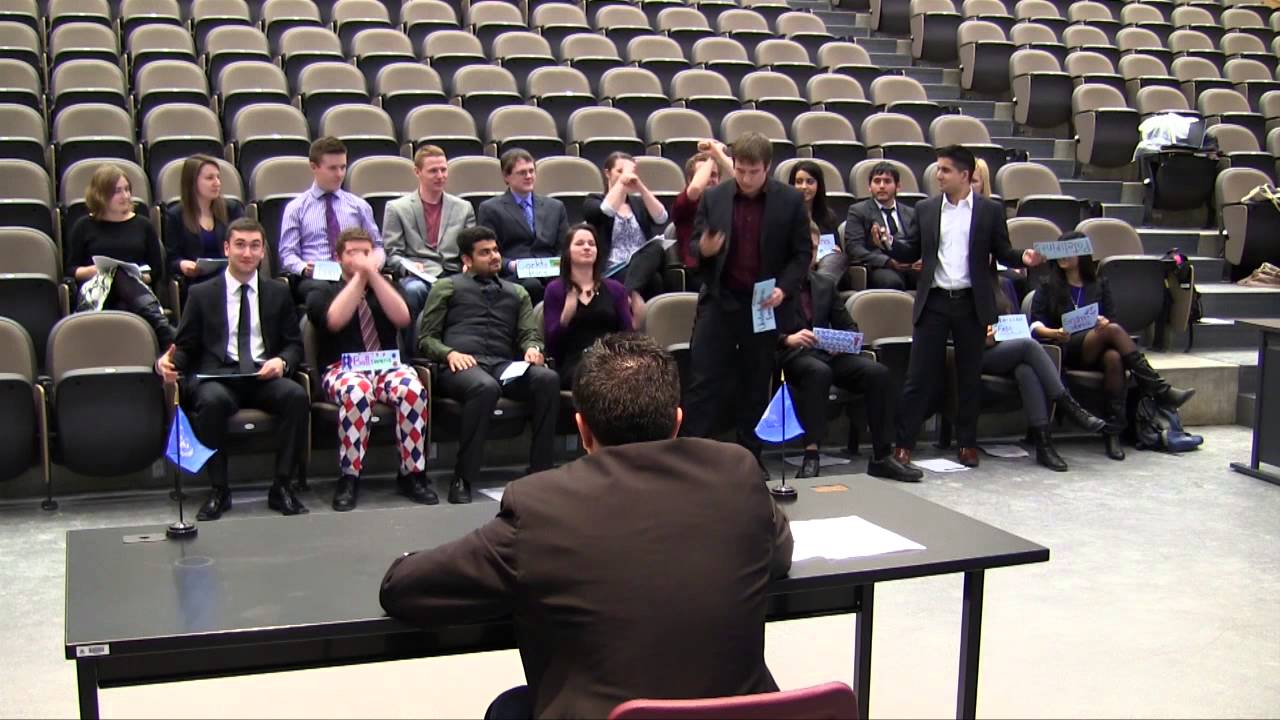 HSMUN 2013 Mock Debate - YouTube