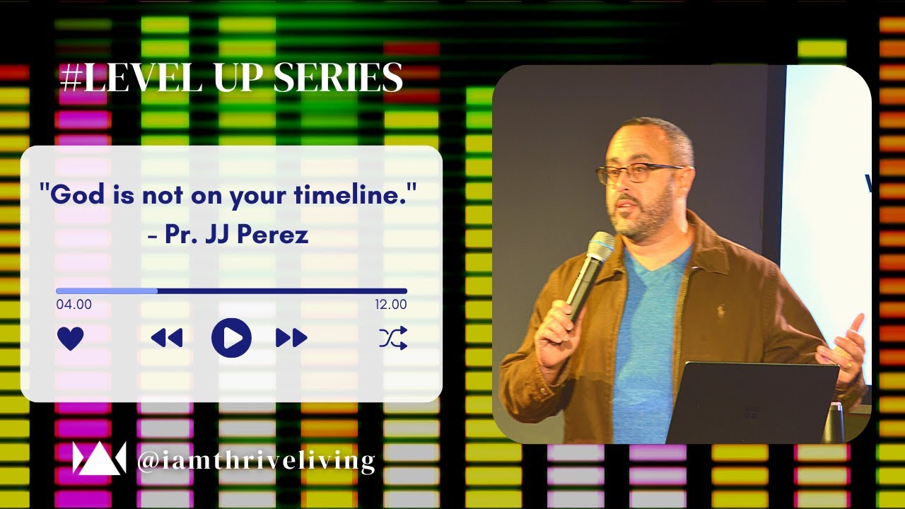 GOD IS NOT ON YOUR TIMELINE. | "SEEING WITHOUT SEEING" SERMON | PR. JJ ...