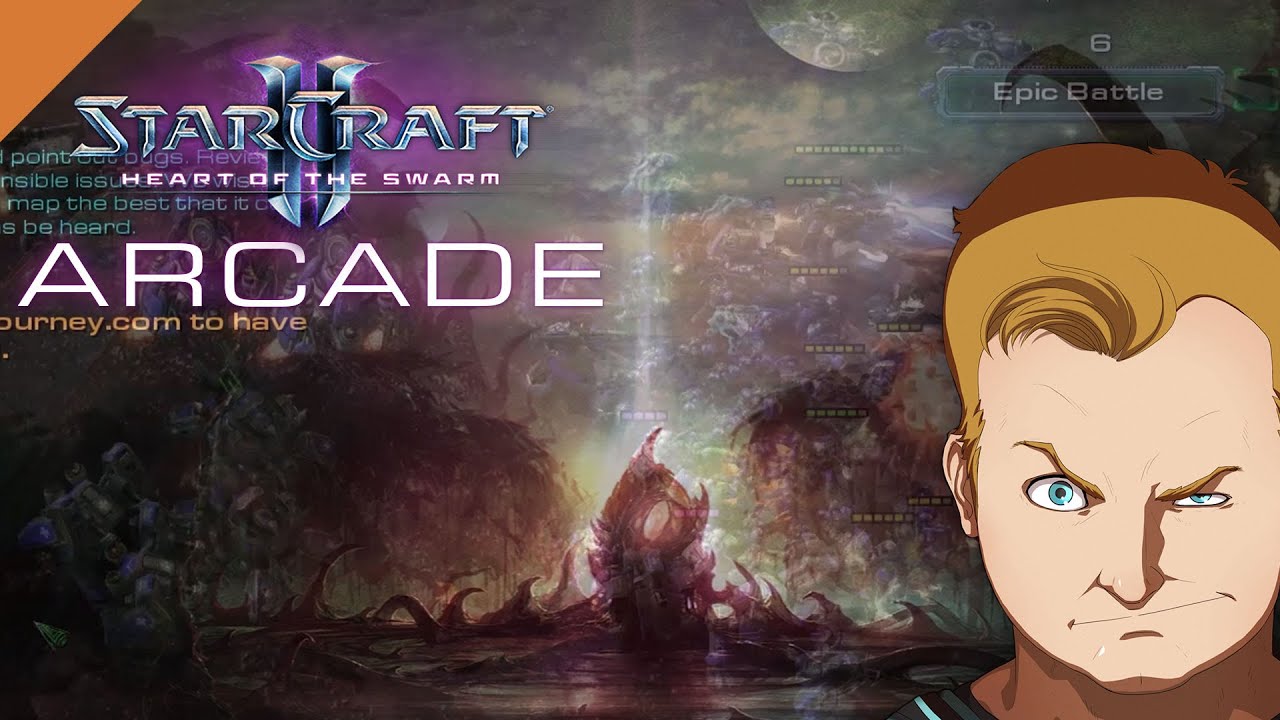 StarCraft 2 Arcade #402 - Desert Strike HotS US - Die Crow fällt aus ...