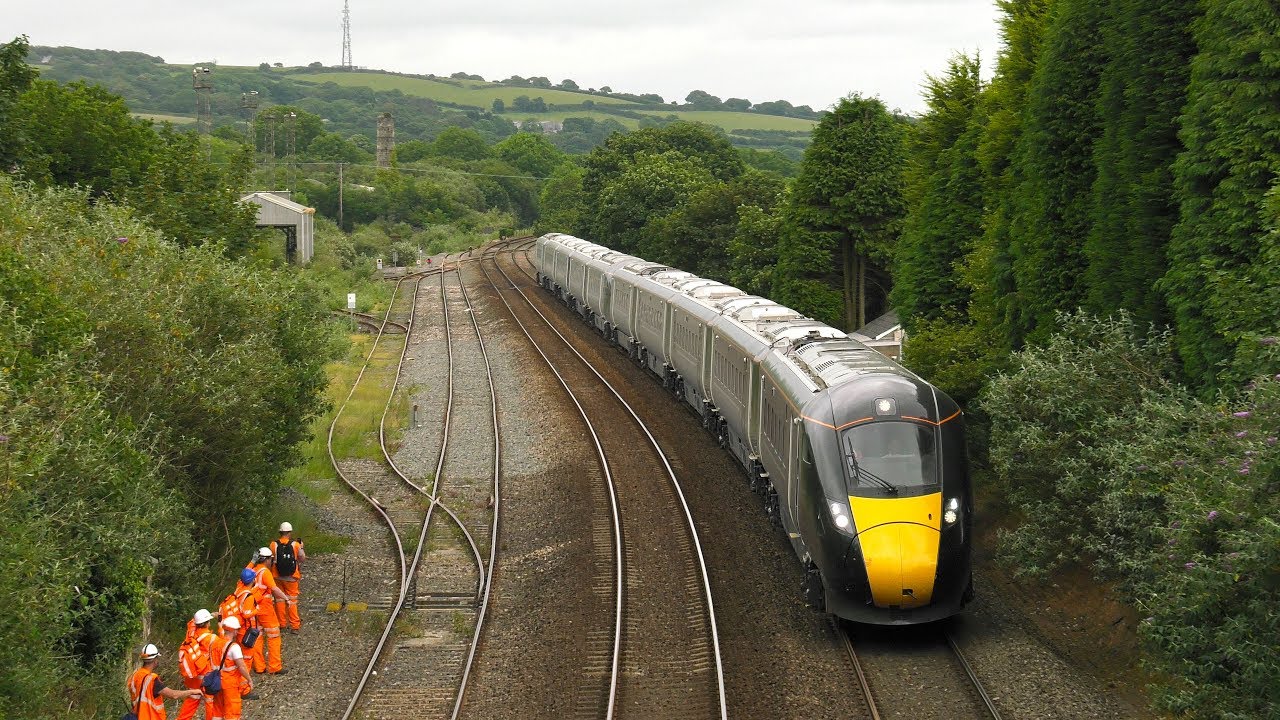 First GWR 800 IET to Cornwall - YouTube