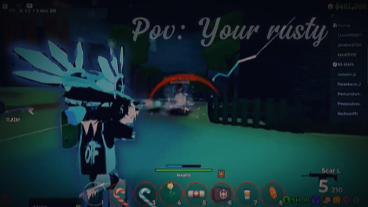 Pov: Your rusty as hell these days with the bad fps | Roblox Ohio ...