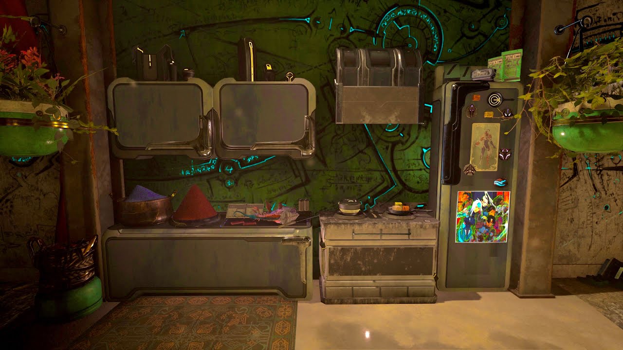 Warframe Tutorial: 0 Platinum Kitchen / Cooking Area (for Arthur’s ...