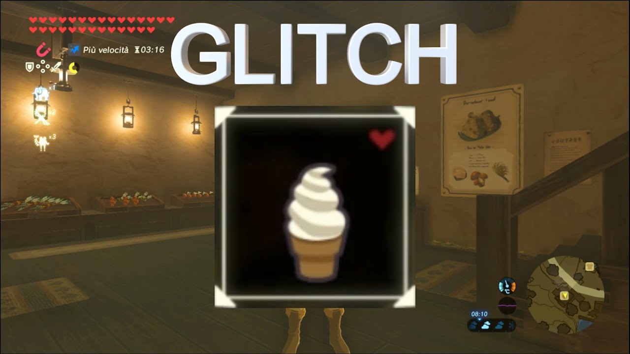 Fare il gelato glitch zelda breath of the wild - YouTube