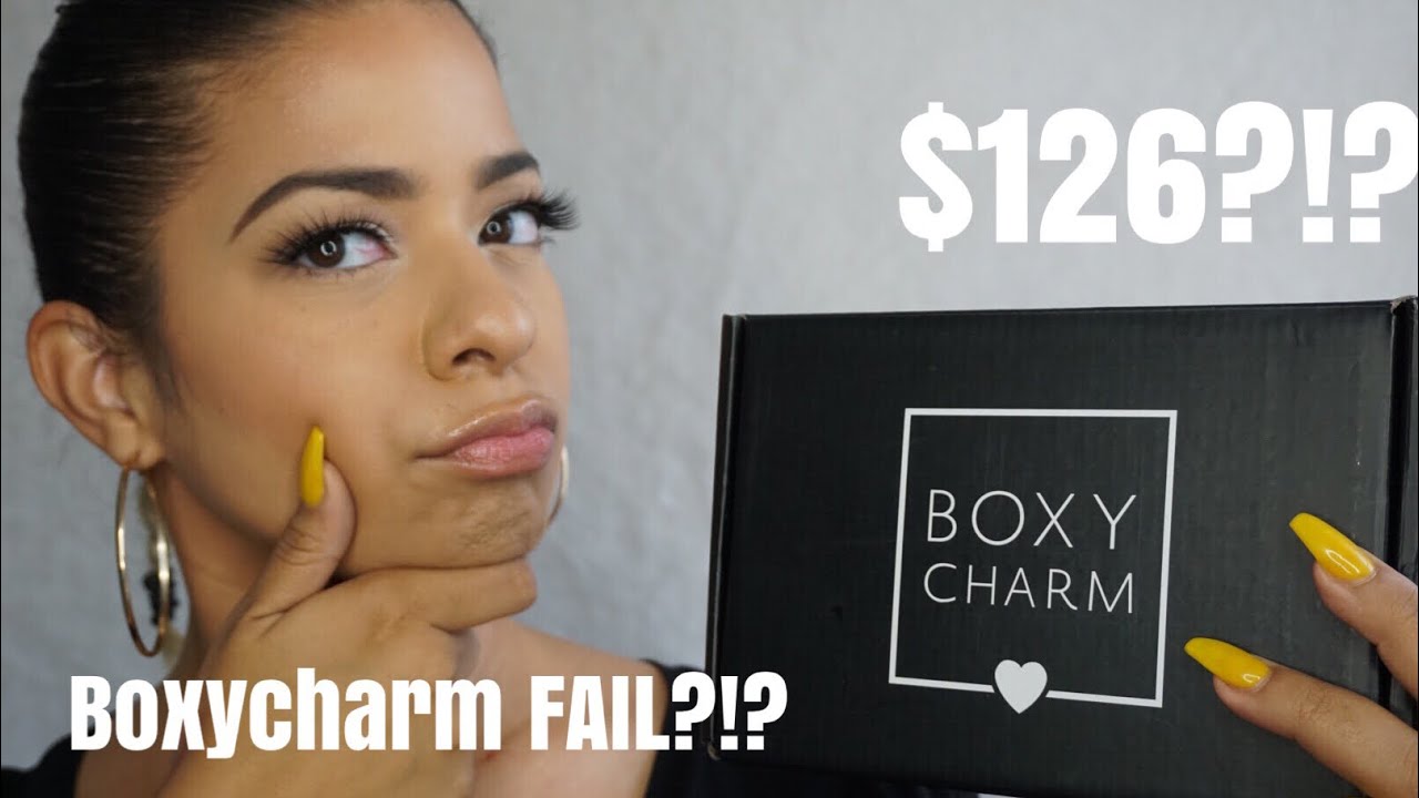 Boxycharm FAIL?!? - Unboxing and Try On - YouTube