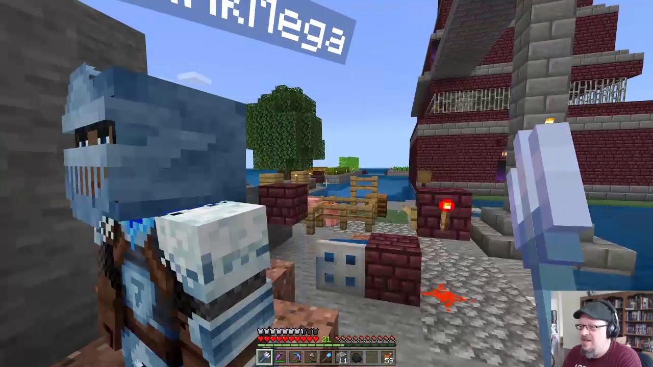 Skippy plays Minecraft with his kids! - YouTube