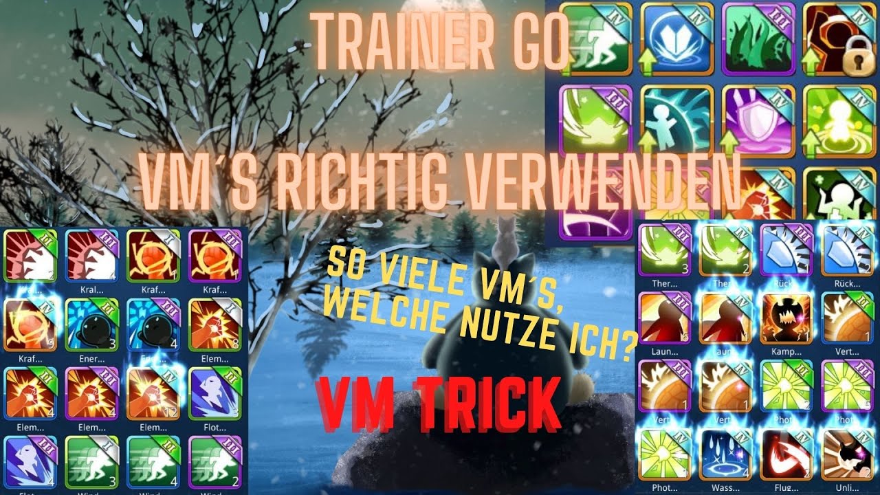 Trainer Go - VM´s - VM Trick - Guide - YouTube