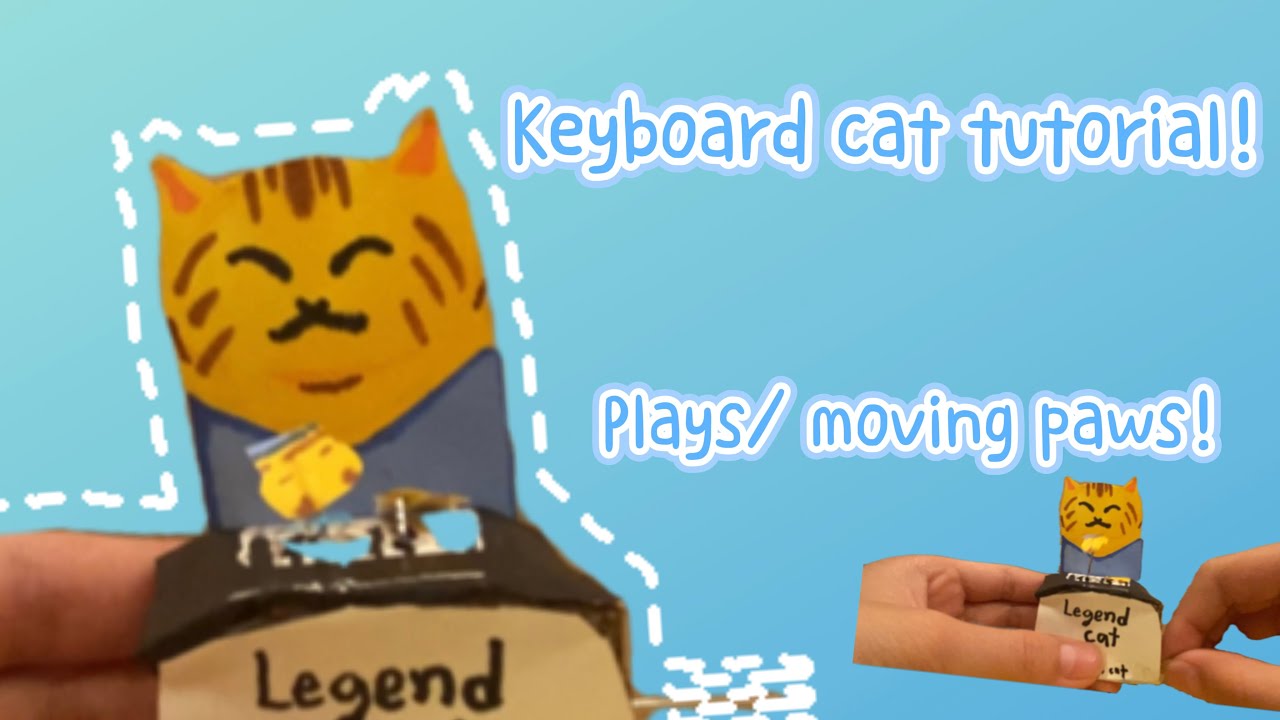 My keyboard +bongo cat tutorial! Gelly_draws - YouTube