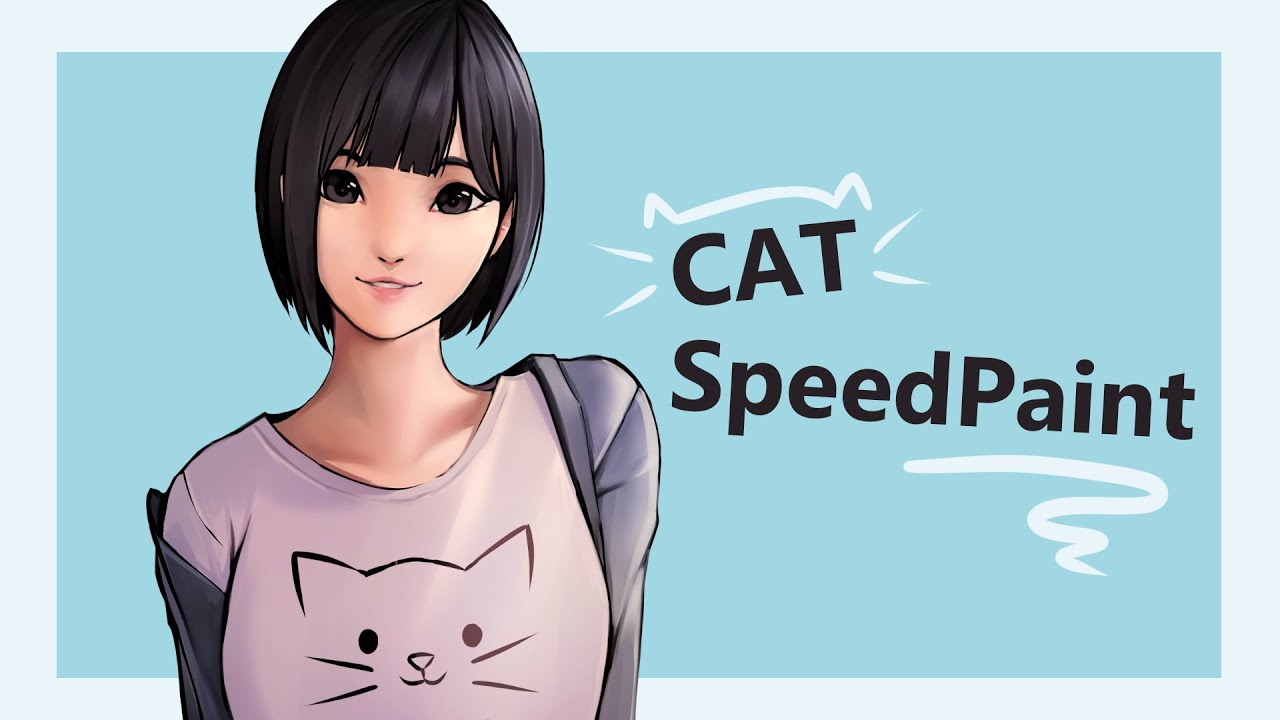 =^Cat^= || Speedpaint - YouTube