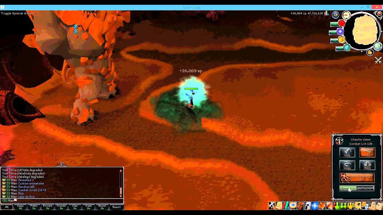 Rune-Blaze Full Vorago (The first Vorago in RSPS) - YouTube