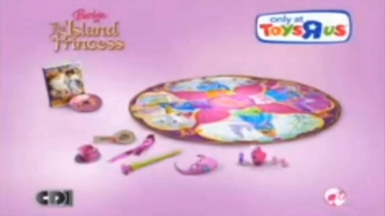 Barbie™ as The Island Princess Learn to be a Princess™ Interactive Mat ...