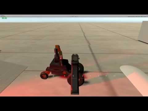 Receiver remake - wheeled turret - YouTube