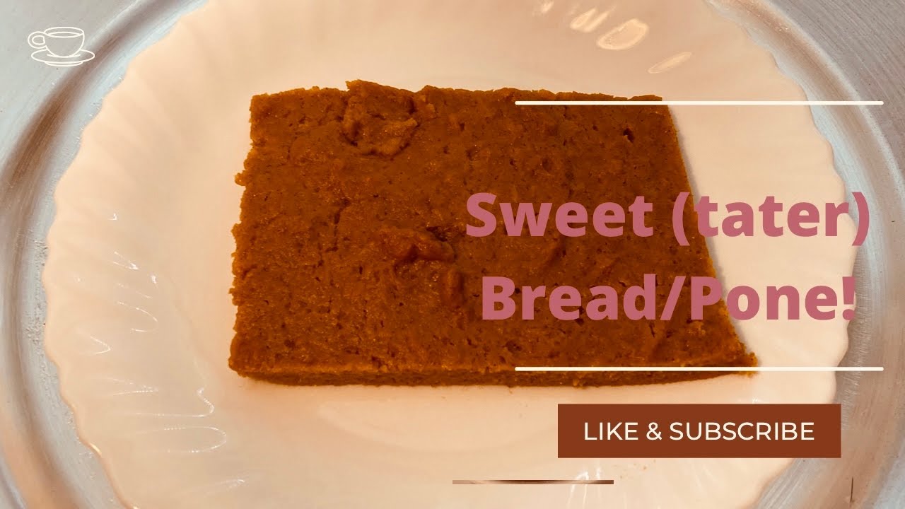 How to Make A Sweet (tater) Bread/Pone! Easy & Delicious! - YouTube