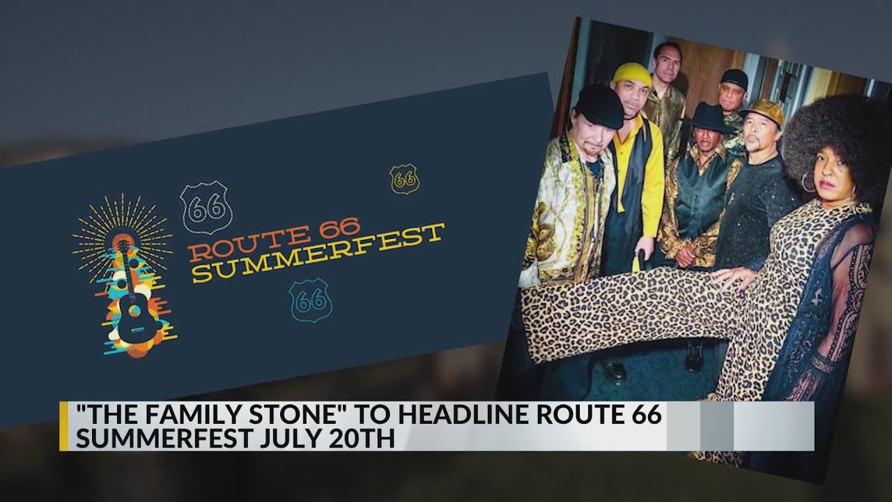 'The Family Stone' to headline Route 66 Summerfest in Albuquerque - YouTube