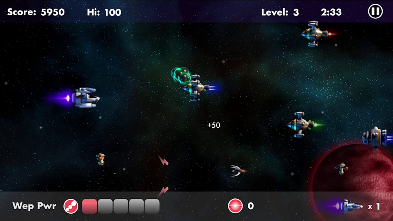 Star Fighter: Galaxy Wars - iOS iPhone Retro Space Shooter Now ...