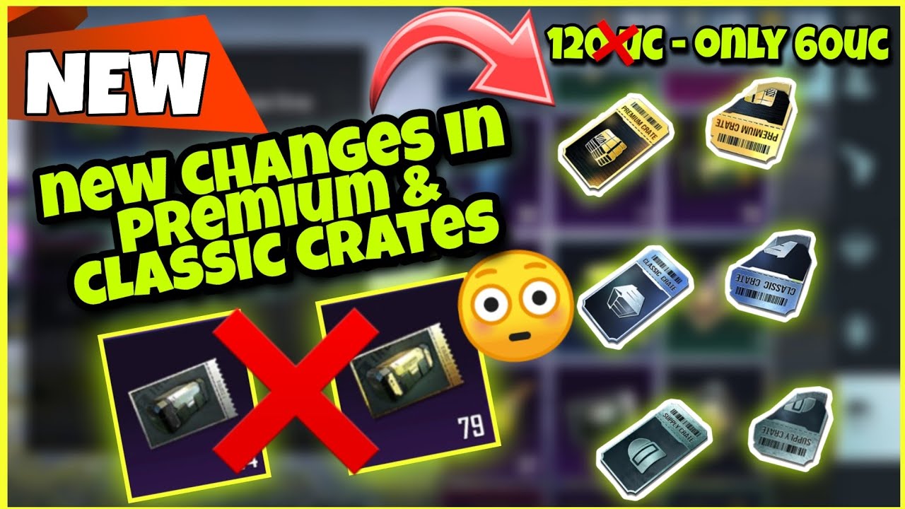 New Big Changes In Premium Crates & Classic Crates | Premium & Classic ...